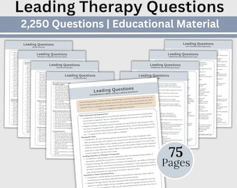 Teen Therapy Questions for Clients, Therapy Verbiage, Counseling ...