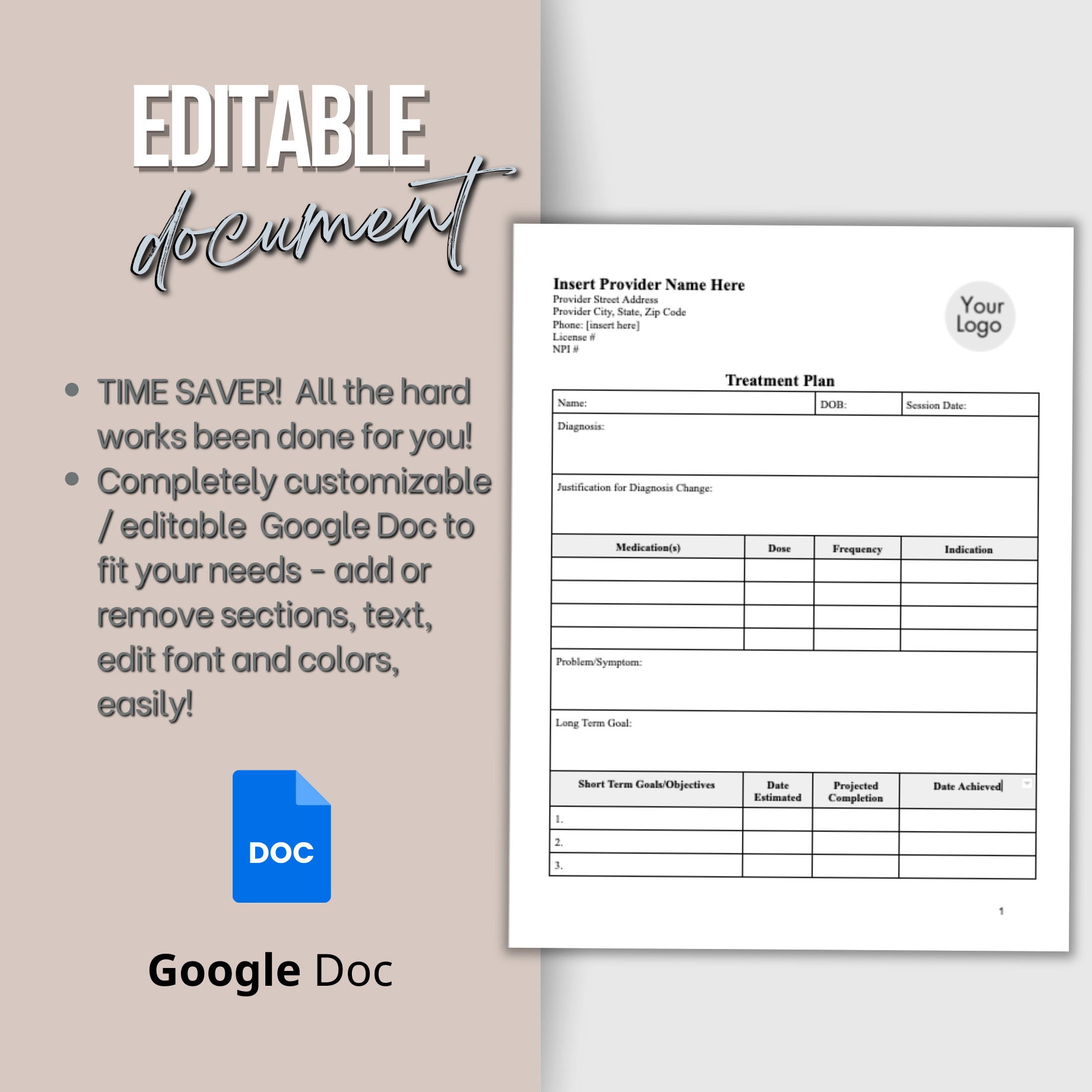 EDITABLE Therapy BUNDLE for Mental Health Practice, Therapy Notes ...
