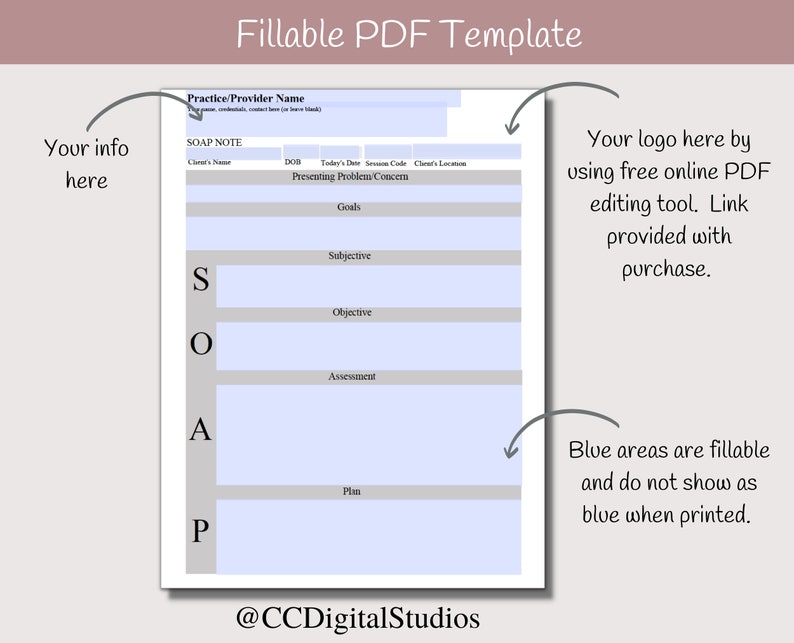 SOAP Note For Telehealth Therapist Note Taking Form Fillable Etsy soap-note-for-telehealth-therapist-note-taking-form-fillable-etsy