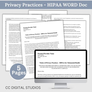 Telemental Health Bundle WORD Doc Therapy Notes, Therapy Notes for ...