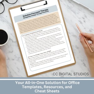 Solution Focused Therapy Questions: Cheat Sheets for Therapists ...