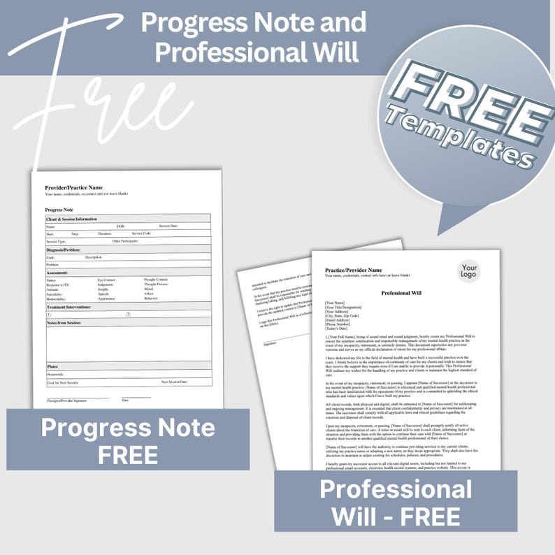 Counseling Forms & Policy Consents Bundle, Therapy Notes for Private ...
