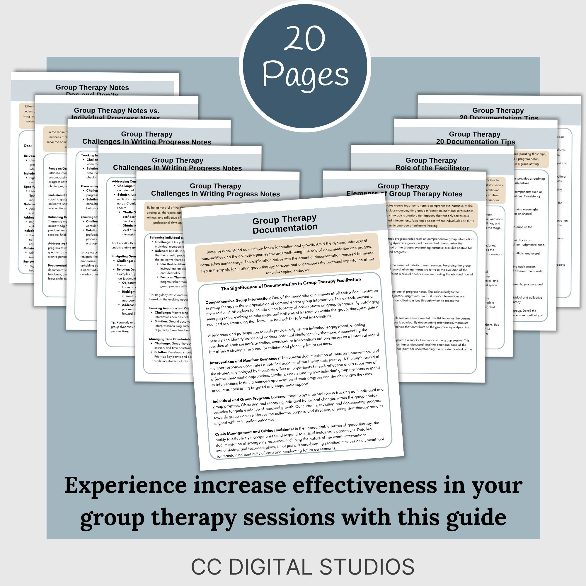 Group Therapy Progress Note Guide, Therapy Cheat Sheet, Counseling ...