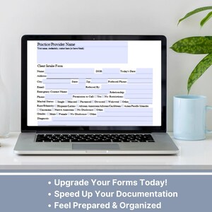 Therapy Notes & Office Policies BUNDLE, Google Doc, Fillable PDF ...