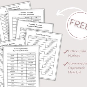 Mental Health Codes Cheat Sheet, DSM-5 Code, Clinical Terms Reference ...