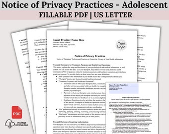 Privacy Notice Letter To Attach To Privacy