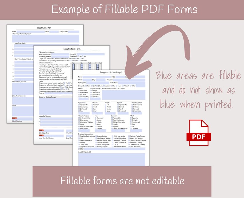 Documentation Bundle Progress Note Template Clinical Terms - Etsy