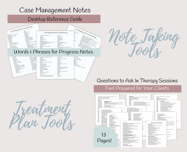 CHEAT SHEET BUNDLE Mental Health Desk Top Reference - Etsy
