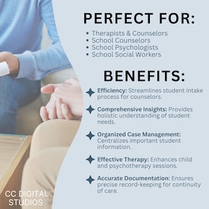 Student Intake Mental Health Form, School Social Worker, School ...