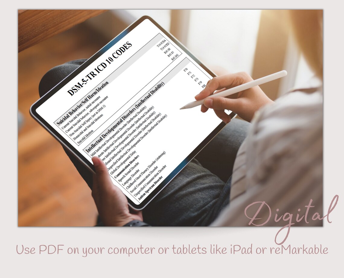 Mental Health Codes Cheat Sheet DSM-5 Code Clinical Terms - Etsy UK