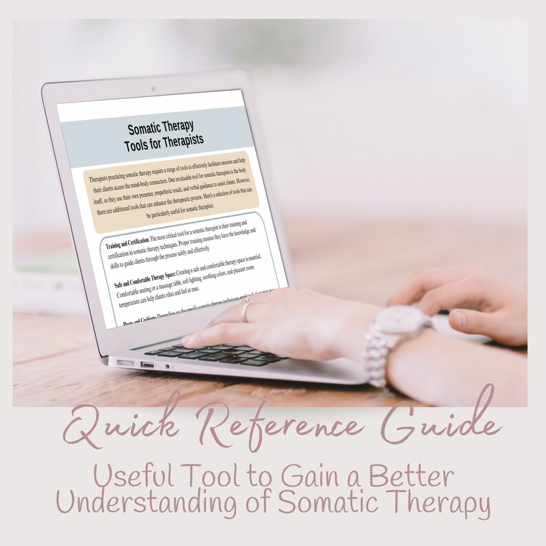 Somatic Therapy Cheat Sheets for Mental Health Clinicians, Techniques ...