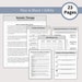 Somatic Therapy Worksheets, Felt Senses Somatic Exercises for Sensory ...