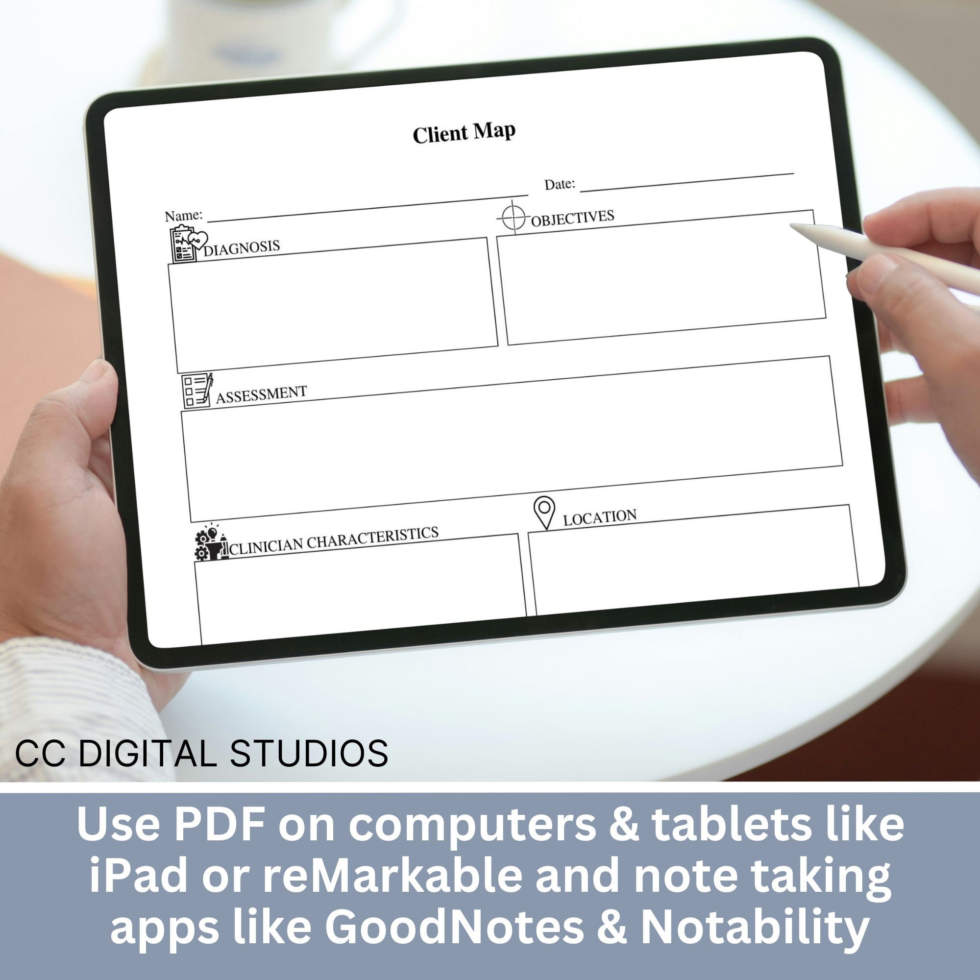 Therapy Client Mapping & Treatment Planning Tool Case Conceptualization ...
