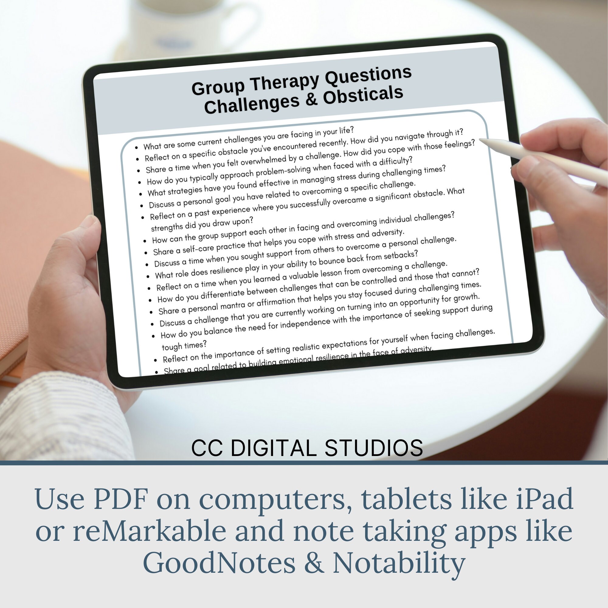 Group Therapy BUNDLE, Therapy Questions, Progress Note Guide, Group ...