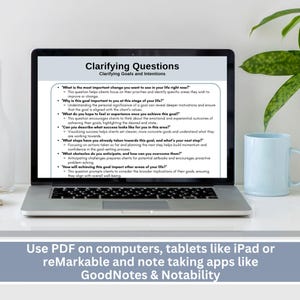 Therapy Questions Cheat Sheet: 240 Clarifying Questions (digital ...