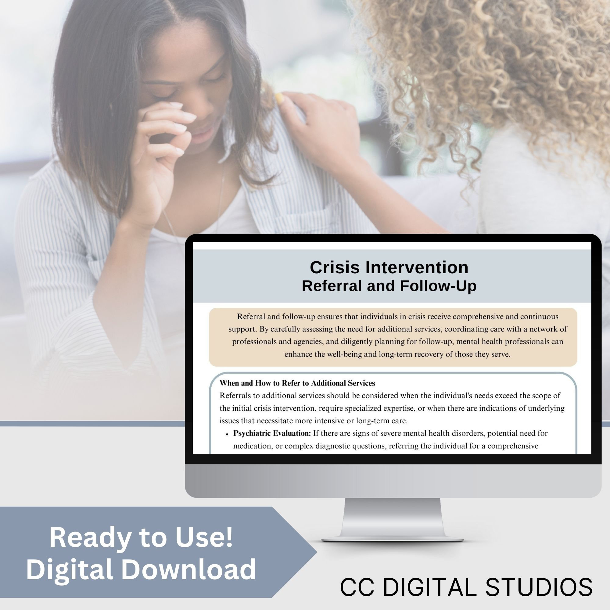 Mental Health Crisis Intervention Guide, Cheat Sheets Reference Sheets ...