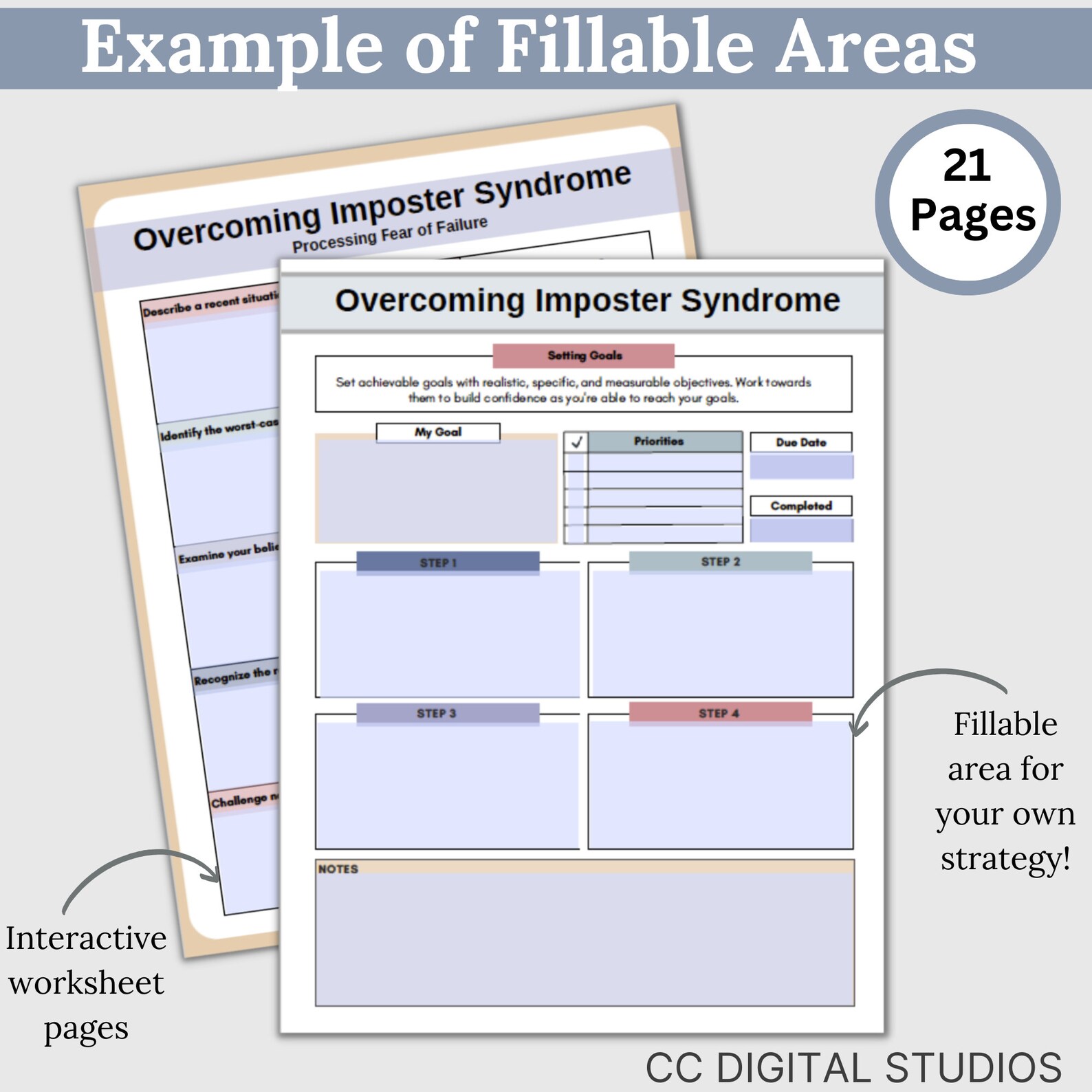 Imposter Syndrome Therapy Worksheets, Inner Child, Mental Health ...