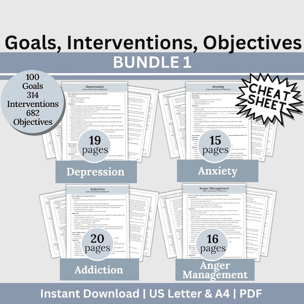 18 Therapist Office Art Decor, Psychologist Print Bundle, Counseling ...