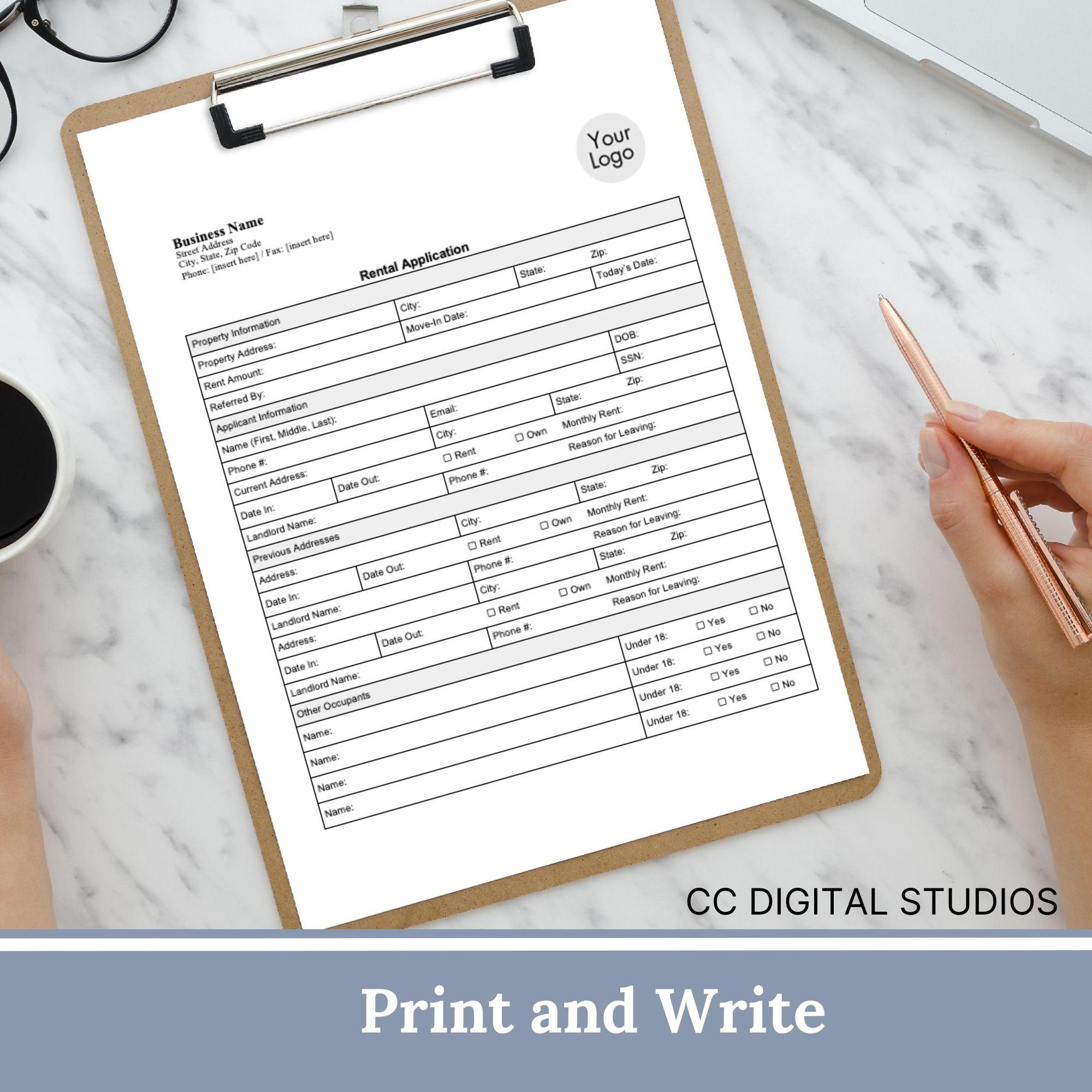 Pediatric Medical Intake Form Editable Word Document — Clinic New ...
