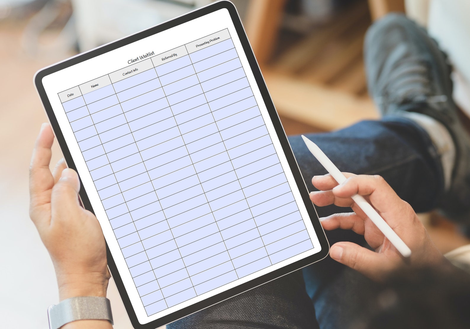 Client Waitlist Printable & Fillable Client Tracker - Etsy