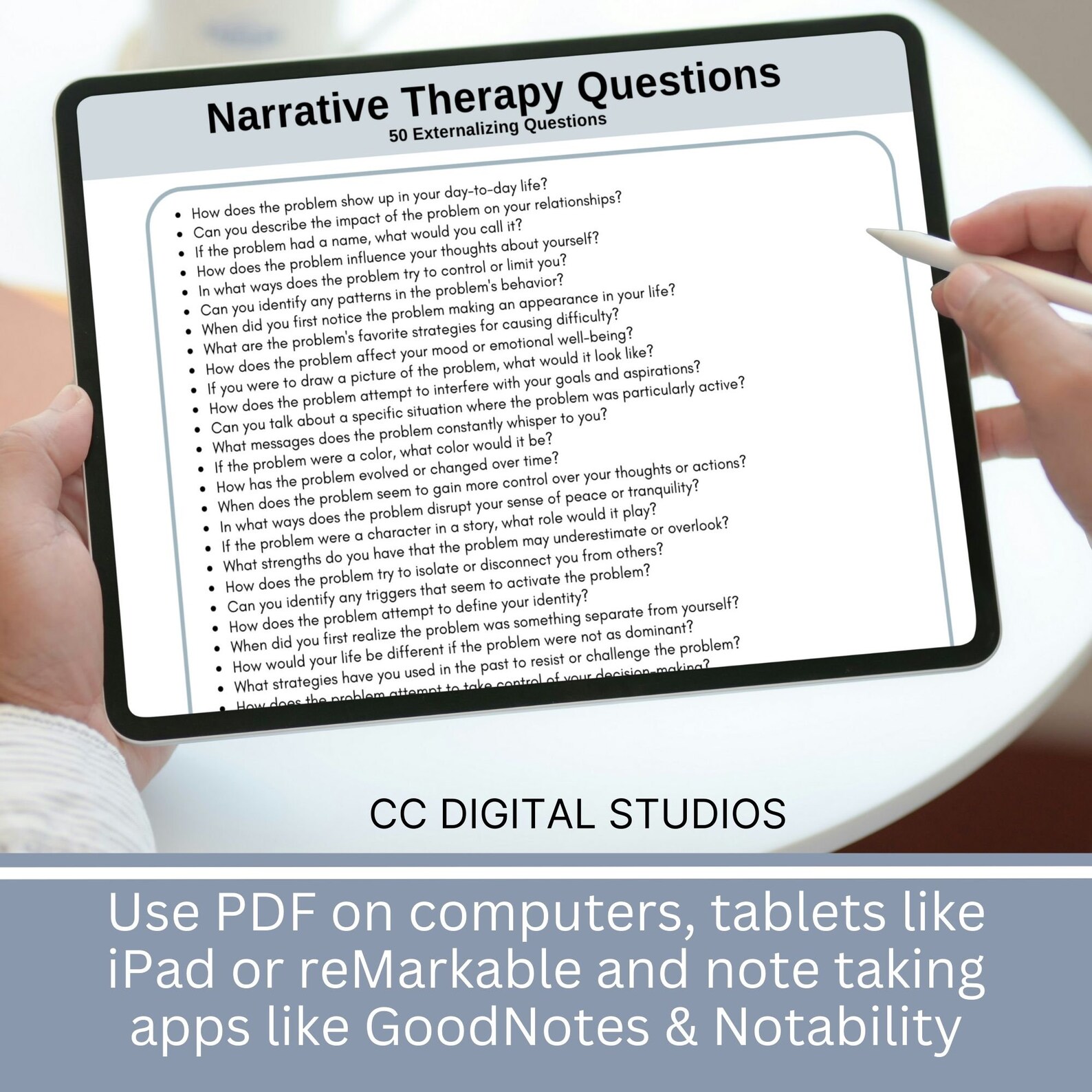 Therapy Questions for Narrative Therapy, Therapy Resource Cheat Sheet ...