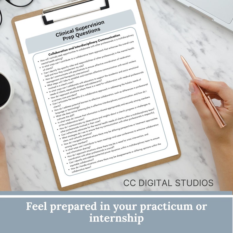Counseling Supervision Forms: Hours Log, Session Notes (google Docs ...