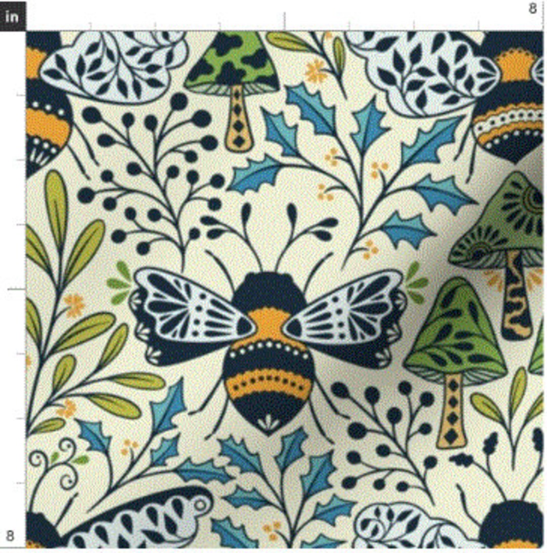 Mushroom Baby Swaddle Set, Matching Hat or Band, Hippie Baby Stuff ...