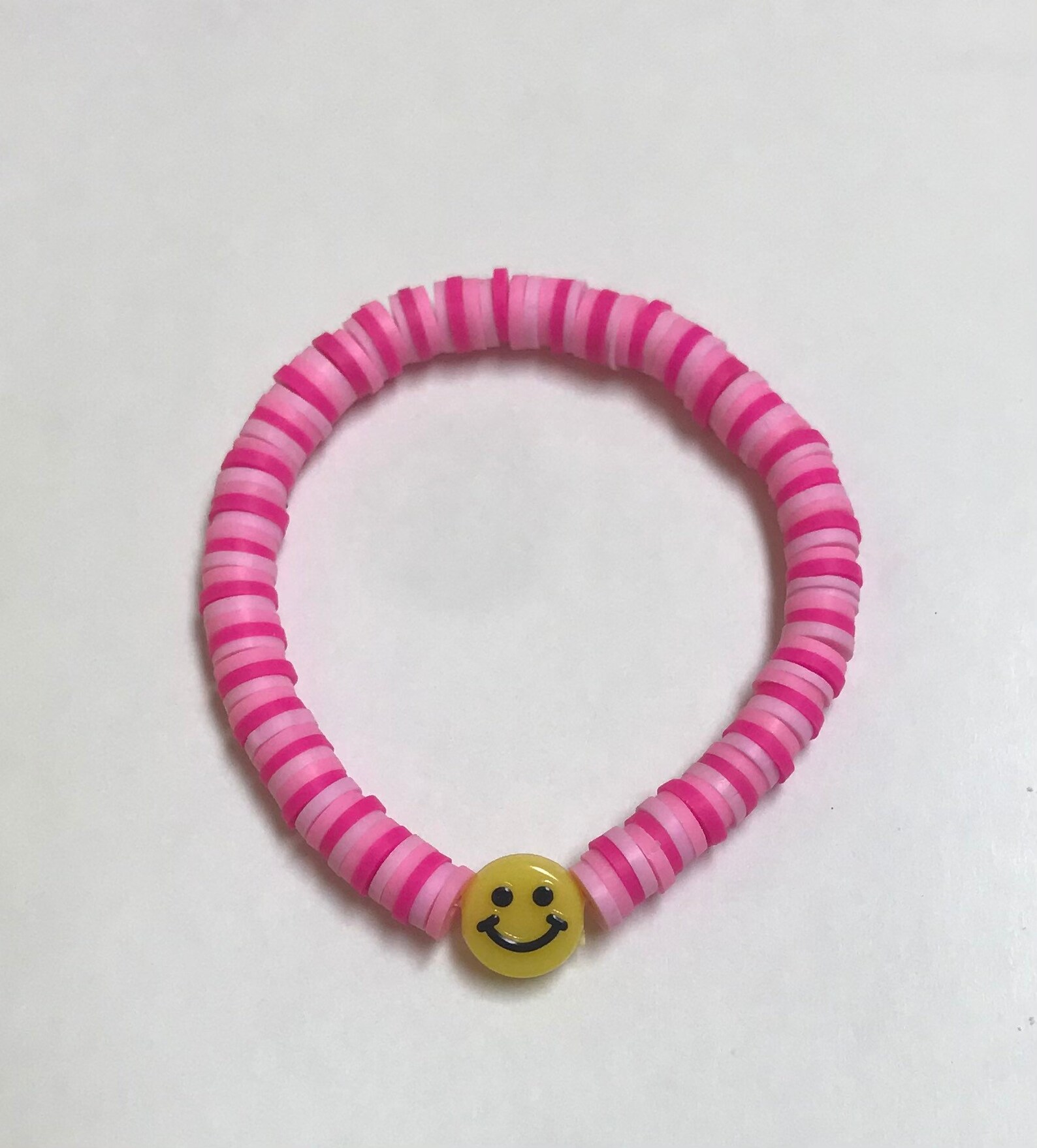 Beaded Smiley Face Bracelet - Etsy