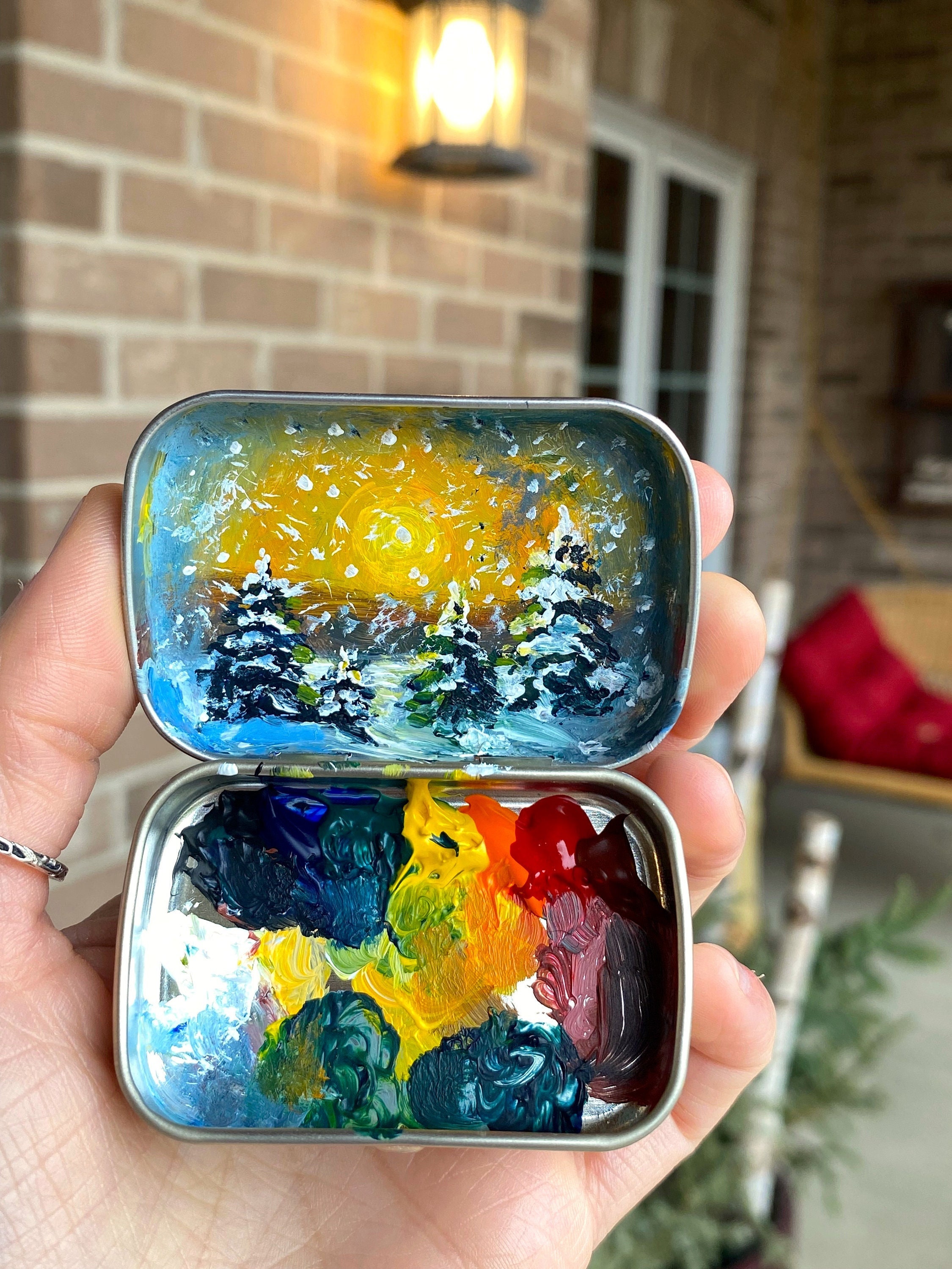 Altoids Tin Painting, Custom Acrylic Miniature Art, Personalized Gift ...