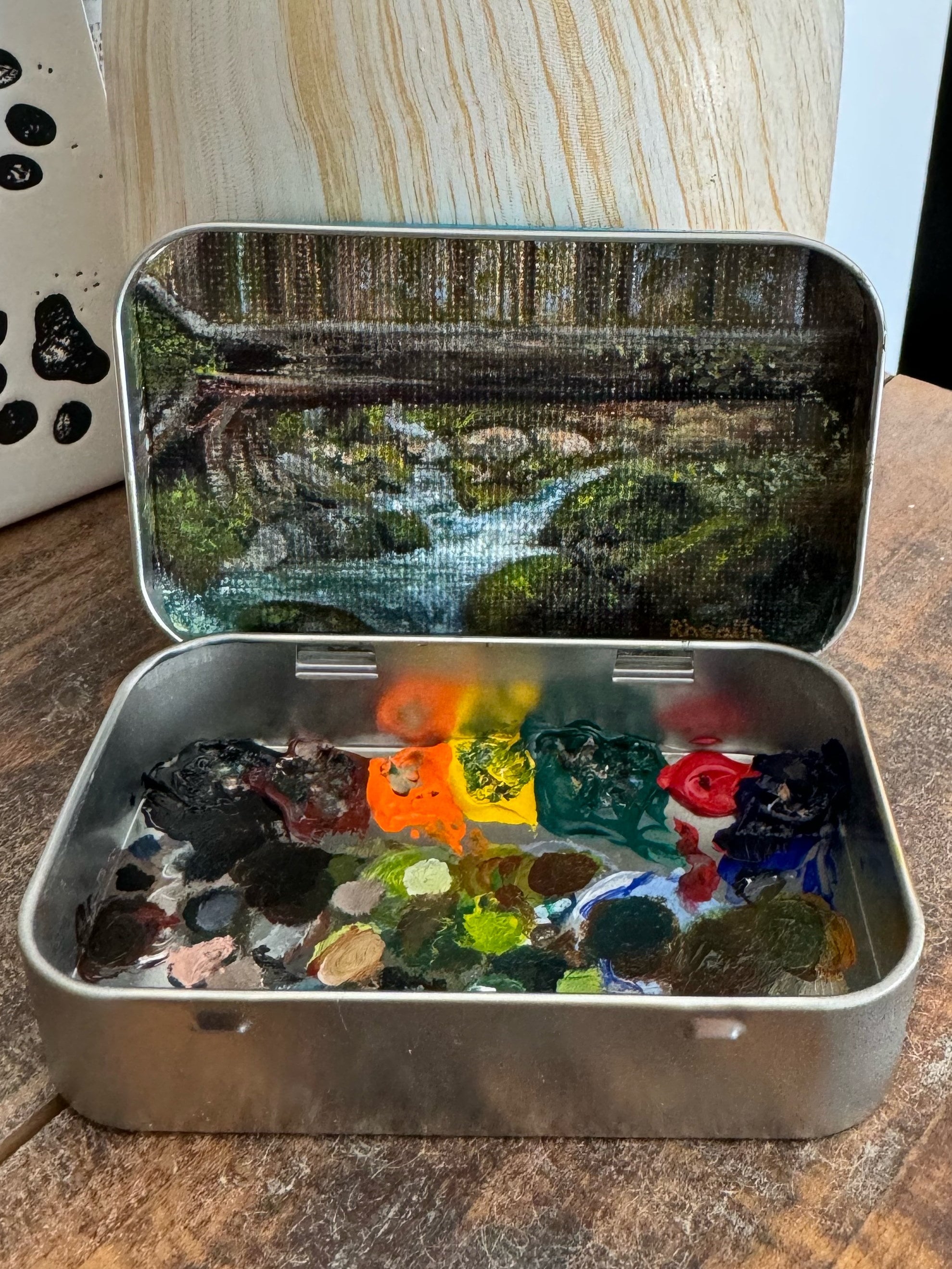Altoids Tin Painting, Custom Acrylic Miniature Art, Personalized Gift ...