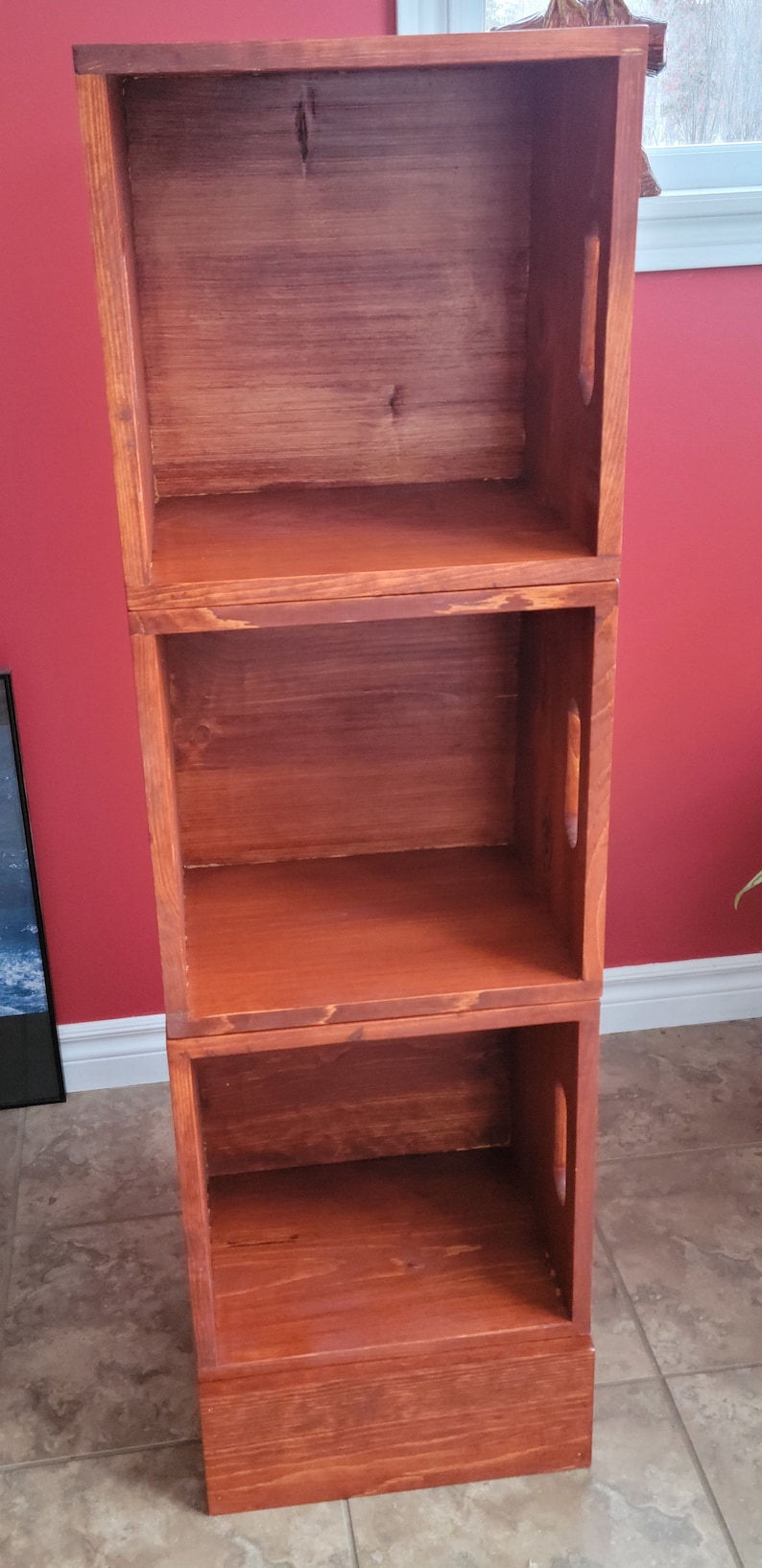 12 DJ Vinyl Record Crates Stained With Dovetail Joints - Etsy