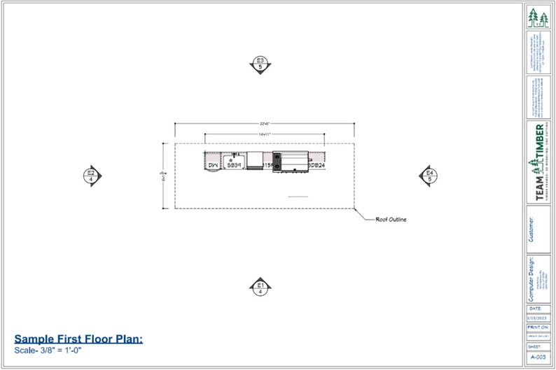 8' X 22' Livorno Outdoor Kitchen Timber Frame Plan Set - Etsy
