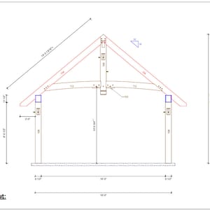 18' X 24' Timber Frame Pavilion - Etsy