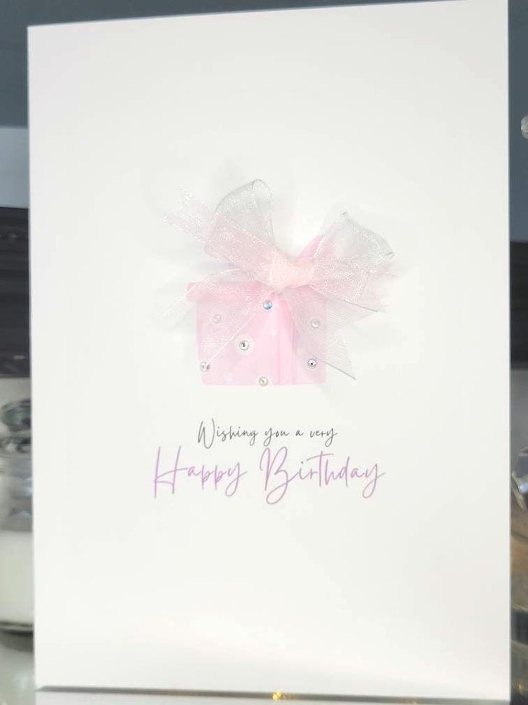 Present Birthday Card, Happy Birthday Present Card, Birthday Card ...