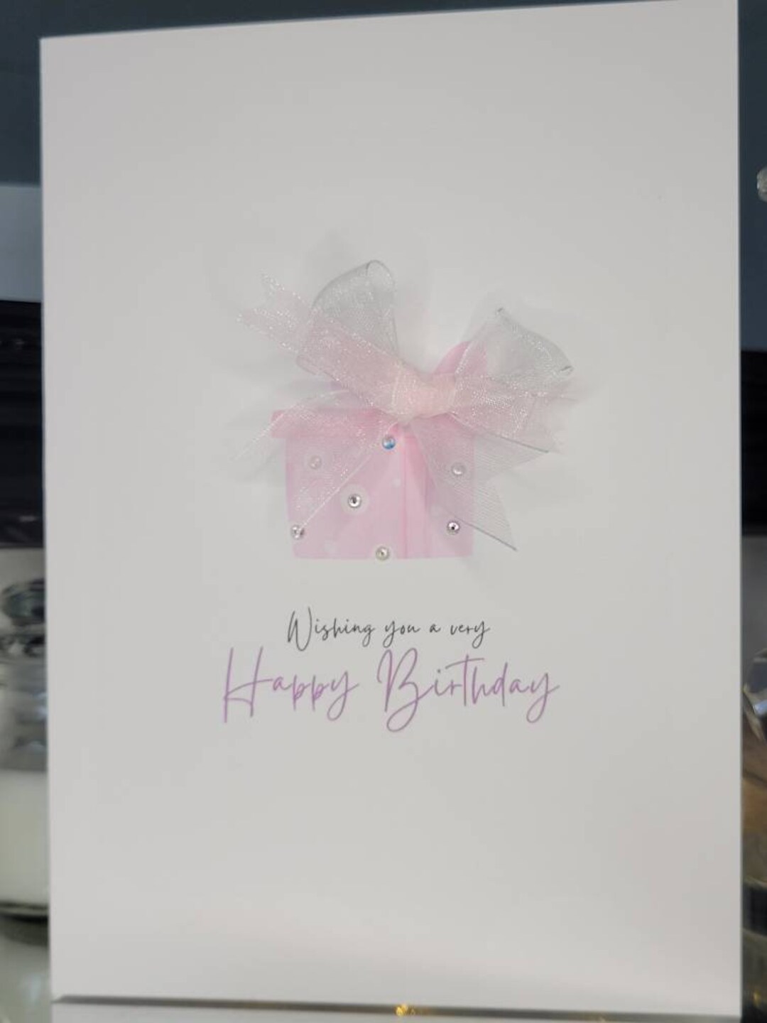 Present Birthday Card Happy Birthday Present Card Birthday - Etsy