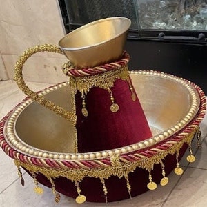 Jablet Henna Bowl & Pitcher - Etsy