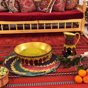 Jablet Henna Bowl & Pitcher - Etsy