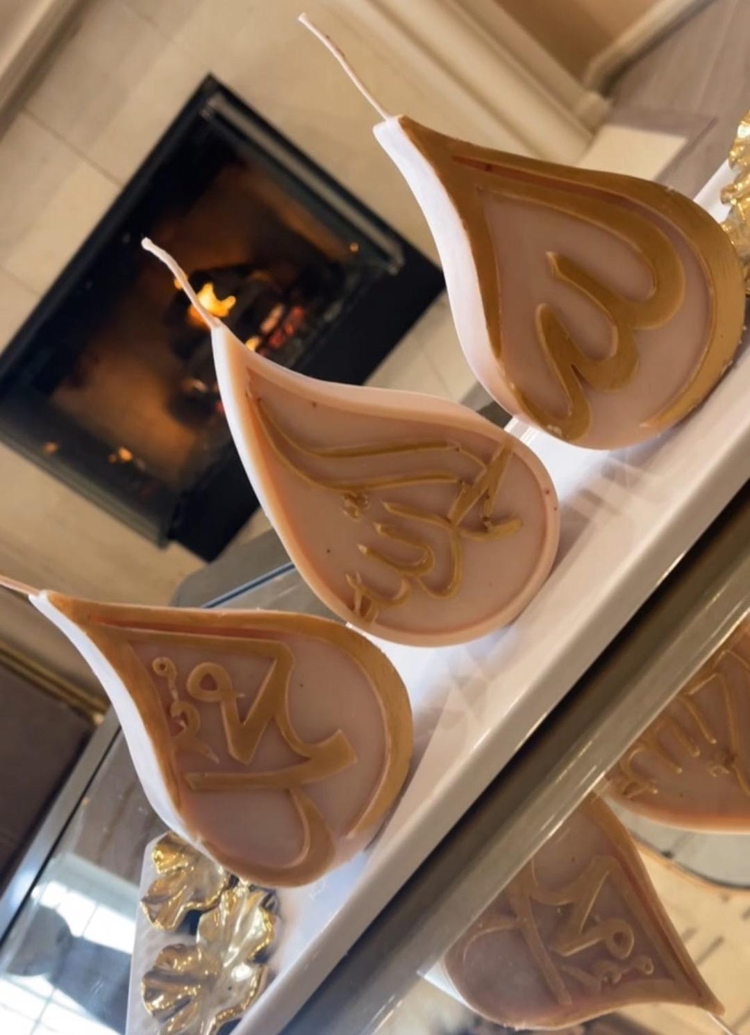 Tear Drop Arabic Candles - Etsy