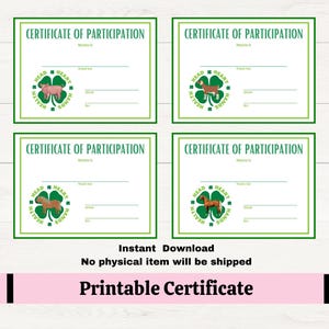 Printable 4-H End of Year Recognition, Printable Certificates for 4H ...