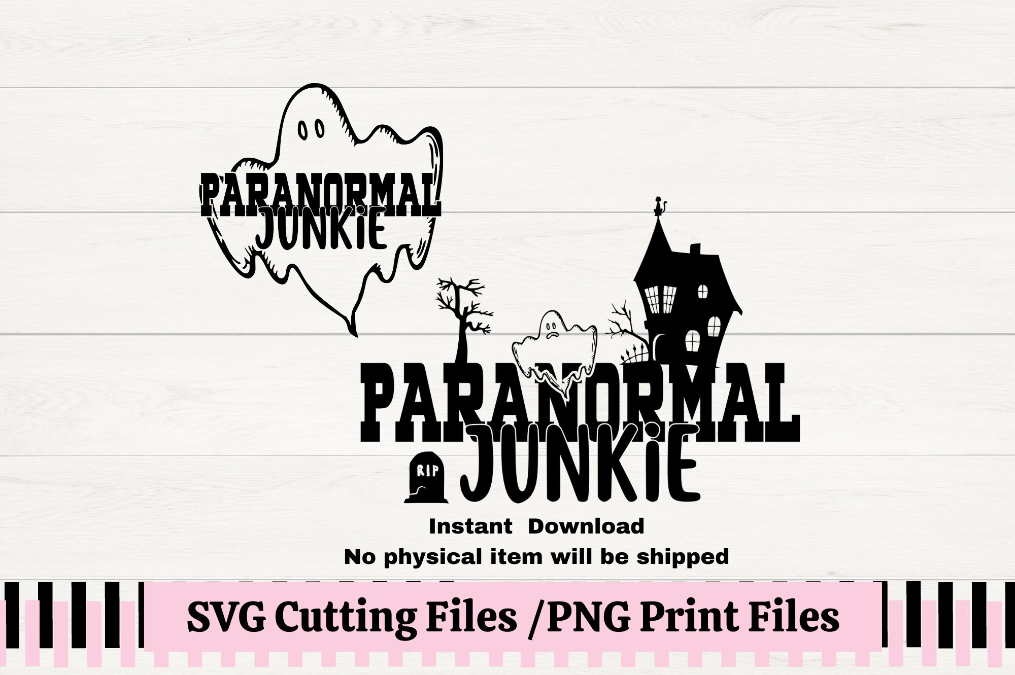 Ghost Hunt SVG: Paranormal Junkie Design (digital Download) - Etsy