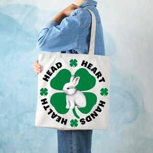 4H Clover Rabbit PNG, Rabbit PNG for 4H T-shirt, 4H Clover Rabbit Print ...