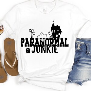 Ghost Hunt SVG: Paranormal Junkie Design (digital Download) - Etsy