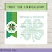 4-H Year End Certificates, Printable 4H Participation Certificate PDF ...