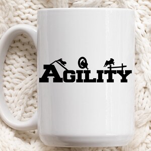 Pug Agility Dog SVG for Vinyl Car Decals, Gift for Agility Dog Lover ...