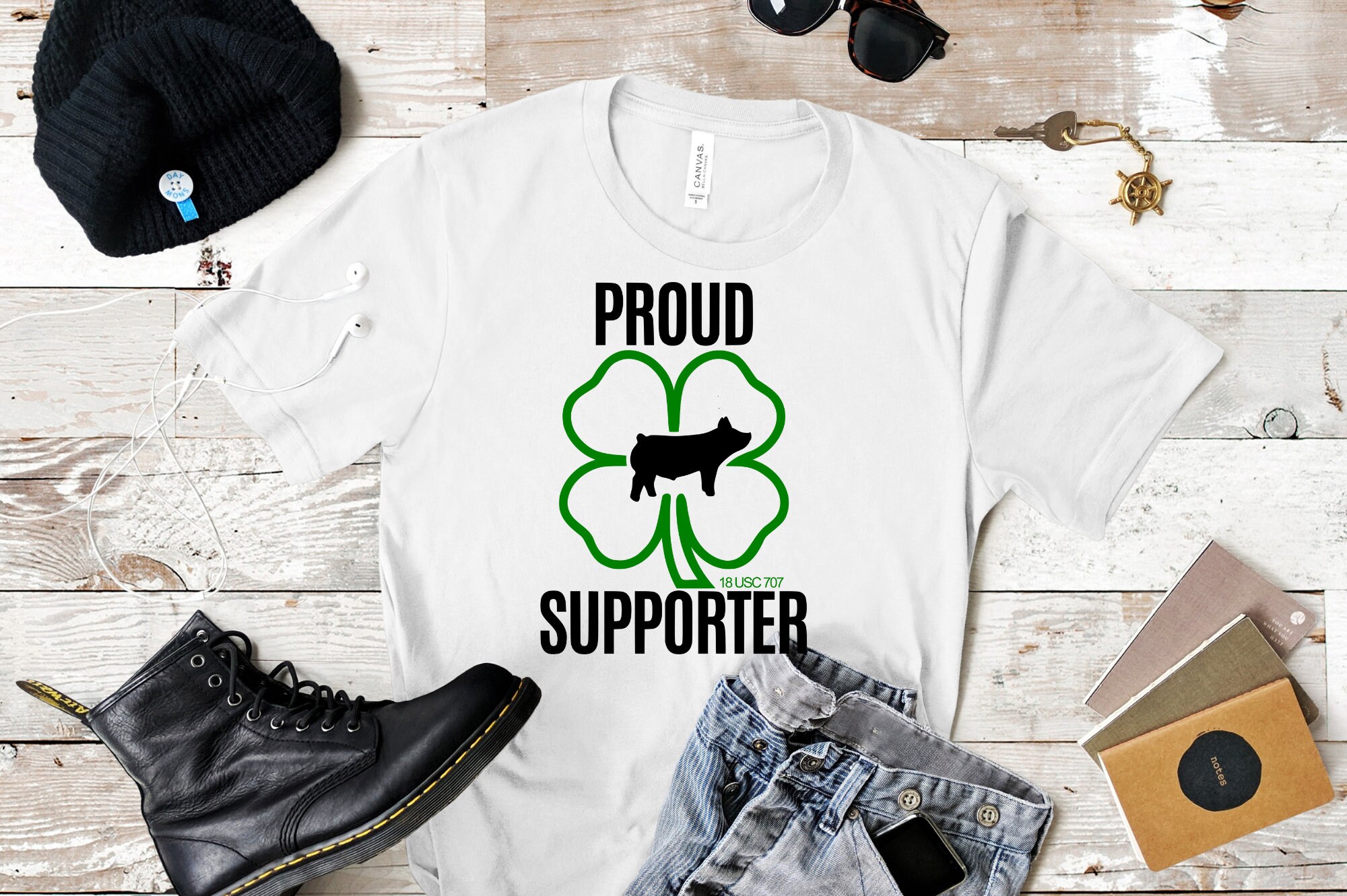 Proud 4H Supporter SVG for T-shirts Gift for 4H Sponsor - Etsy