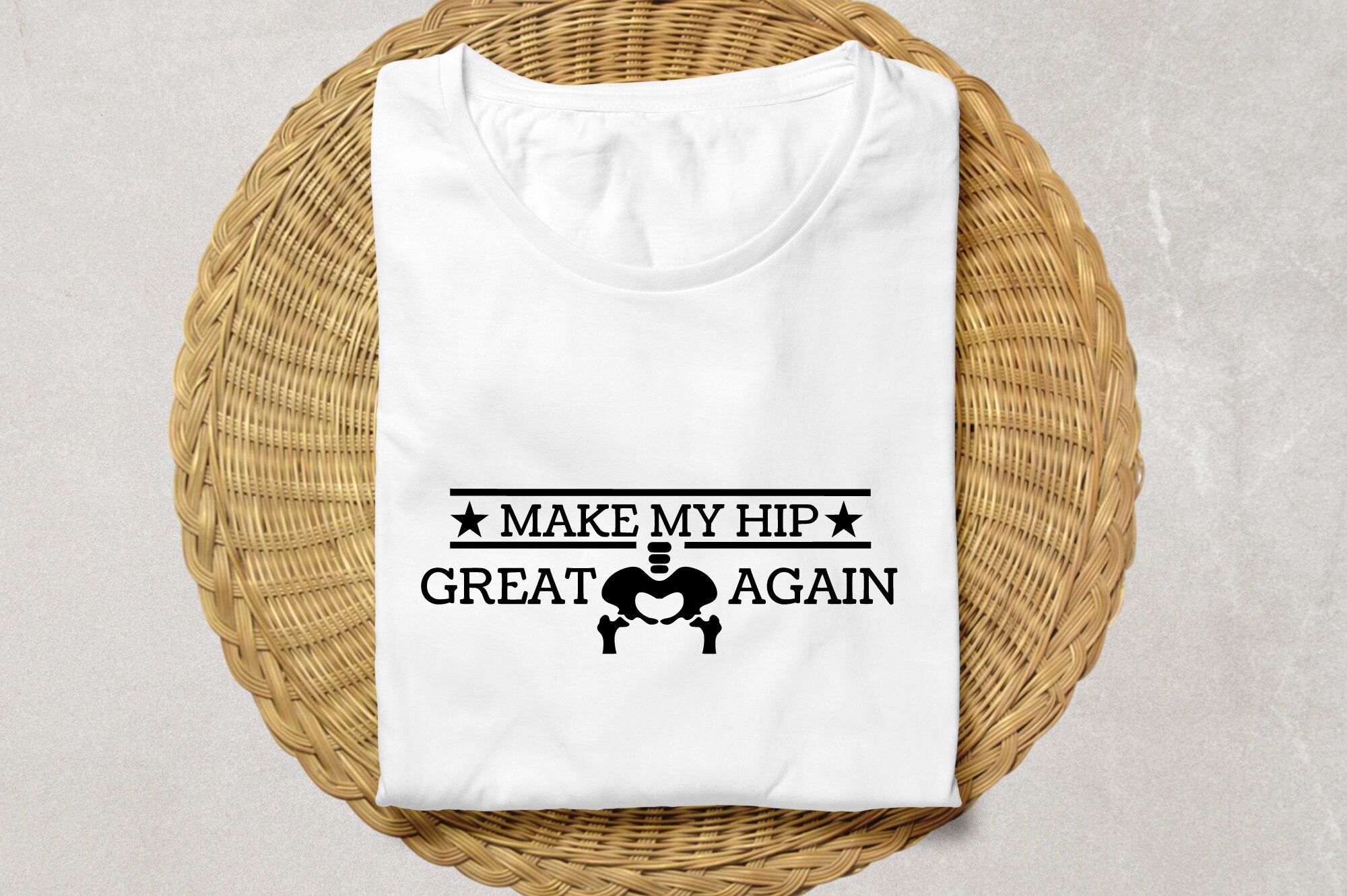 Hip Replacement Surgery SVG for T-shirts Funny Hip - Etsy