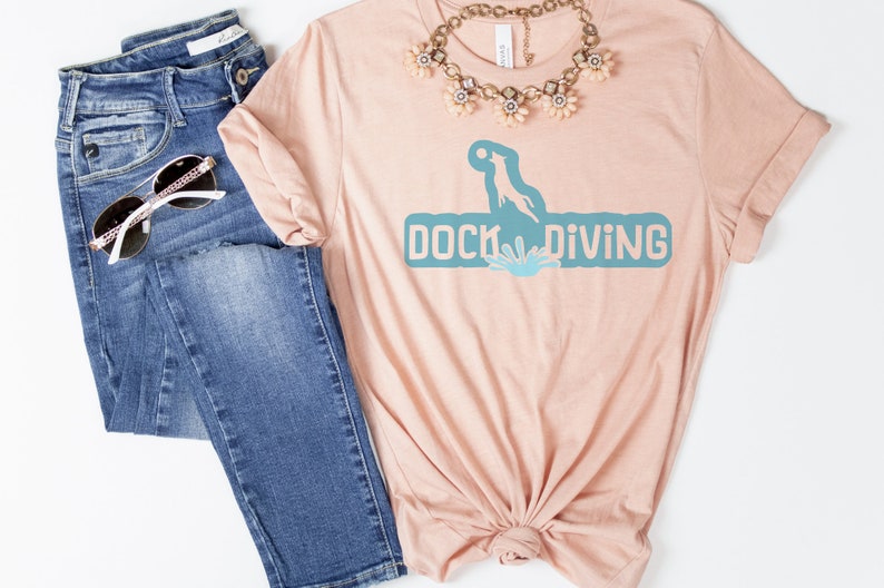 Dog Dock Diving SVG for Vinyl Decal Dock Dog PNG for - Etsy