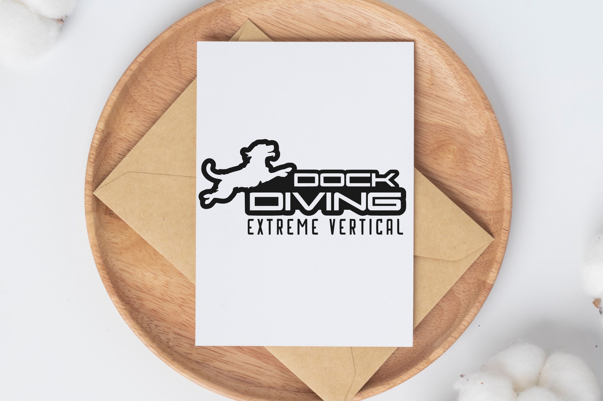 Dog Dock Diving SVG for Vinyl Decal, Dock Dog PNG for Sublimation for T ...