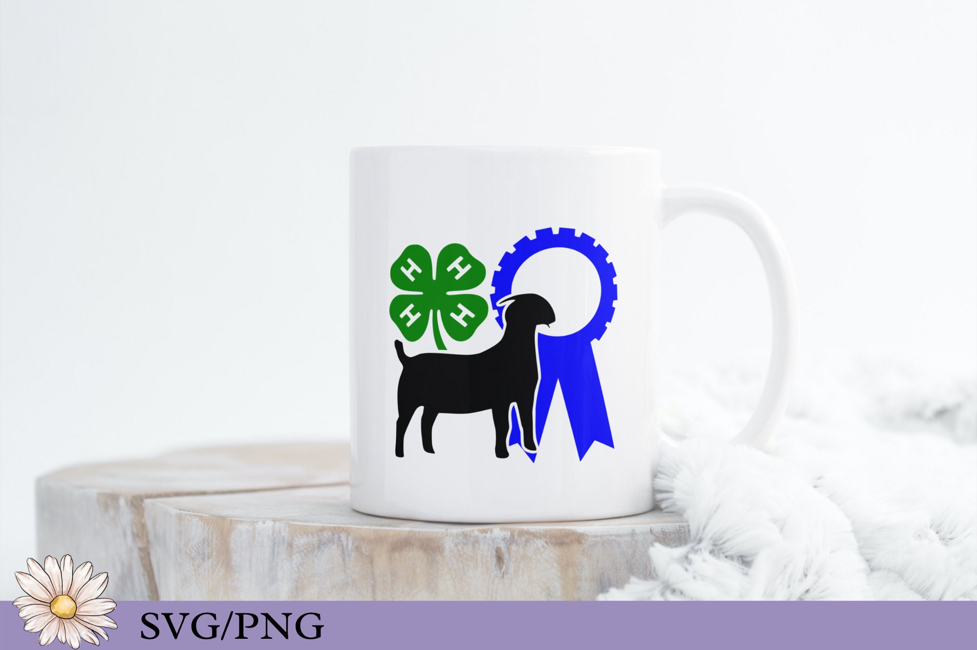 4H Clover SVG for Decals 4H Goat Showmanship Svg for T-shirt - Etsy
