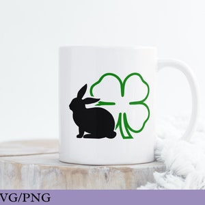 4H Clover SVG for Decals, 4H Rabbit Showmanship Svg for T-shirt, 4H ...